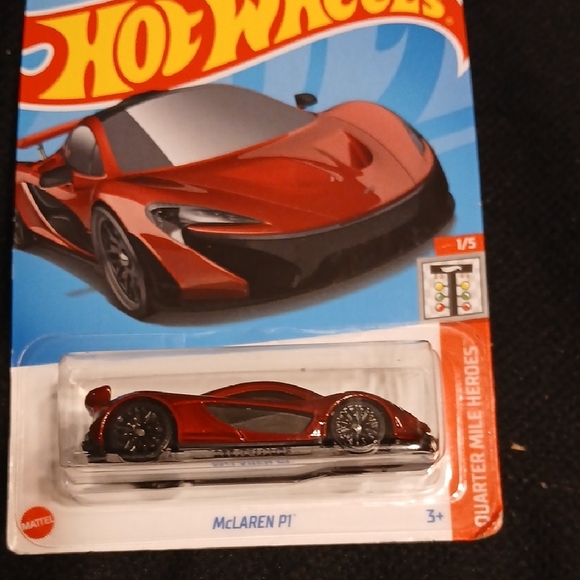 Hot Wheels | Toys | Hot Wheels Mclaren P Diecast Car Red | Poshmark